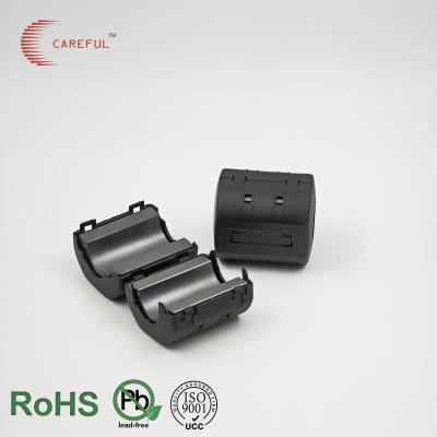 China MgZn Split Clamp Ferrite Core SCRC 200A ID: 20mm for EV Charging/base Station Antenna/CNC Machine Cable EMI Filter OEM/ODM RoHS for sale