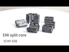 6.5mm/7mm/8mm/9mm ferrite cable core EMI Noise Suppressor Choke Filter EMI Clamp Cable Ferrite Core
