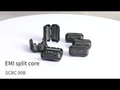 China factory Rohs ISO9001 Cable Clip Electronic Ferrites Split Core with different size