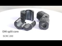Advanced technology products factory EMI Suppression  ferrite core clamp type