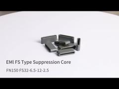 Ventas directas cuidadosas NiZn Tipo plano Emi Ferrite Core para el cable de cinta FS12*4.5*9*12-1.5