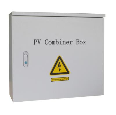 China 20 in 3out 500vac Qibu 1kw 2kw 3kw 5kw 10kw Input Pv Solar Panel Combiner Box with 63A DC Breaker for sale