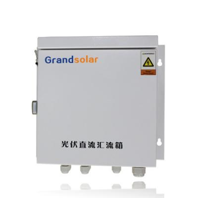 China 16 in 2out 500vdc Solar Dc Ip65 Pv 4 String Combiner Box for grounding protection for sale