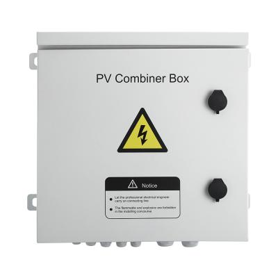 China 16 in 1out 1000vdc Panel Qibu 1kw 2kw 3kw 5kw 10kw Input Pv Combiner Solar Junction Box for lightning surge protection for sale
