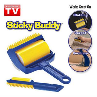 China Hot washable Sticky Hair Sticky Clothes Sticky Buddy Wool Dust Catcher Carpet Sheets Hair Sucking Sticky Dust Drum Lint for sale