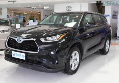 China Toyota Highlander 2022 Dual Engine 2.5L E-CVT 7-zits hybride SUV Te koop