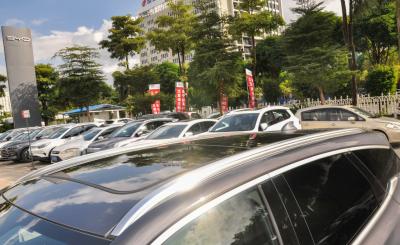 Cina CLTC 600 km BYD Veicolo elettrico BYD Tang 2022 EV SUV 5 porte 7 posti in vendita