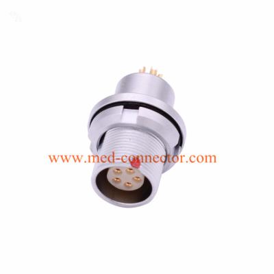 China Metal push-pull self-locking connector Compatible Lemo B series connector HEG socket for sale