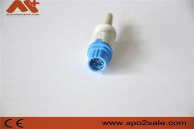 China Medical Connector for Siemens 7Pin SPO2 Connector with blue color for sale
