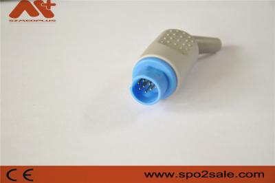 China Spo2 connector for Nihon Kohden AL-800PA 10pin medical accessory with  blue color for sale