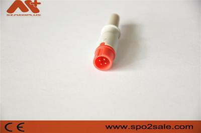 China IBP connector accessory compatible for Biolight IBP adapter cable with 2pin red color for sale