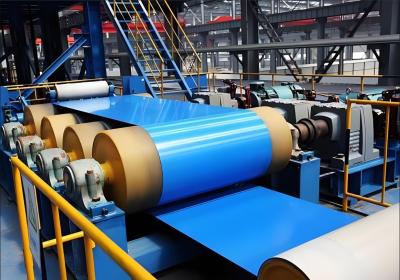 China Tolerance ±1% Mid Hard Red PPGI Prepainted Steel Coil Colour Coated Sheet Gutter Colors for sale