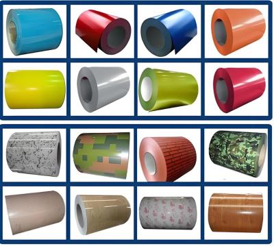 China Tolerance ±1% Mid Hard Red PPGI Prepainted Steel Coil Colour Coated Sheet Gutter Colors for sale