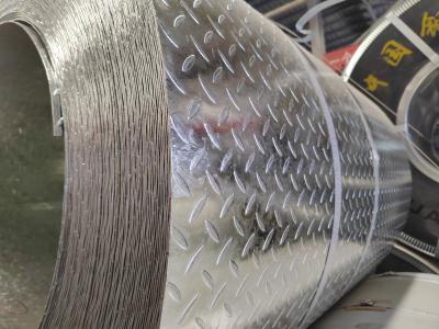 Cina Piastra di acciaio 2.5 / 2.75 * 1250 mm piastra di modello galvanizzata a caldo con certificato ISO9001 in vendita