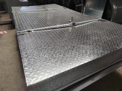 Cina Strato di zinco 40 g/m2 Piastra di acciaio a modello galvanizzato per larghezza personalizzabile da 1000 a 1500 mm in vendita