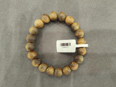 China Natural Chinese Agarwood Bracelet Luxury Oud Bead Bracelet Smooth Texture for sale