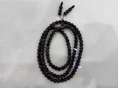 China 100% Natural Agarwood Beaded Bracelet with Adjustable Size and Distinct Fragrance for Meditation and Wellness for sale