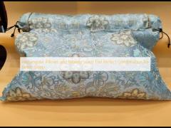 luxury Rectangular Agar Wood Pillow Woody Scent For Better Sleep