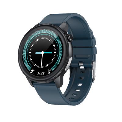 Cina Lega astuta del metallo dell'orologio della banda del braccialetto di sport 200mAh di HL80 Smartwatch E80 di salute impermeabile del silicone in vendita