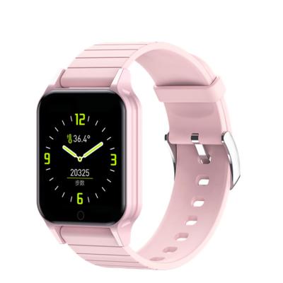 Cina I bambini di temperatura corporea di T96 Smartwatch impermeabilizzano l'inseguitore di misurazione ECG di salute di forma fisica del braccialetto di Gts T96 in vendita