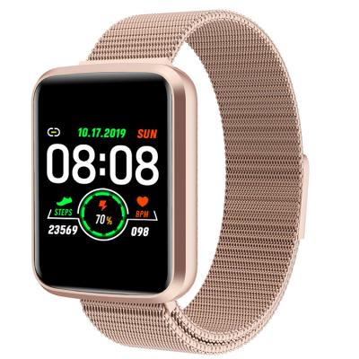 Cina Monitoraggio Smartwatch di salute dell'acciaio 202 polsino di vetro in lega di zinco di temperatura corporea da 260 millimetri in vendita