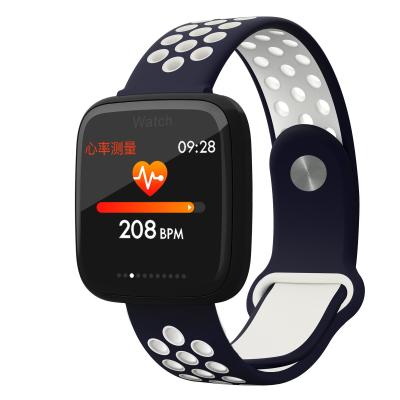 Cina Russo francese giapponese spagnolo coreano di sostegno di riconoscimento vocale di frequenza cardiaca di F12 Smartwatch IP67 in vendita