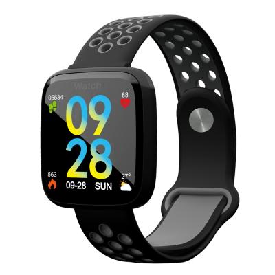 Cina Russo francese giapponese spagnolo coreano di sostegno di riconoscimento vocale di frequenza cardiaca di F12 Smartwatch IP67 in vendita