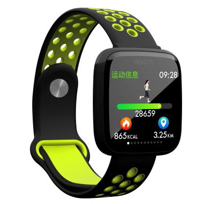 Cina Russo francese giapponese spagnolo coreano di sostegno di riconoscimento vocale di frequenza cardiaca di F12 Smartwatch IP67 in vendita