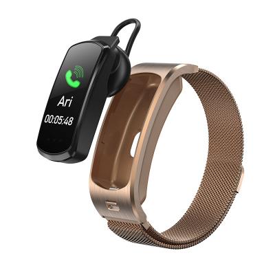 Cina HL6 braccialetto astuto impermeabile impermeabile di MAH Gel IP67 della silice 90 dell'IOS dello Smart Watch 0.96inch Android in vendita
