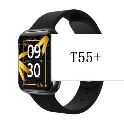 Cina Macchina fotografica a distanza T55+ del braccialetto di HL55+Smartwatch di sport di ANDROID di dati impermeabili elettronici dell'IOS in vendita