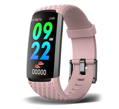 Cina Attrezzatura di forma fisica del touch screen del braccialetto del monitor di sonno di NFC SDK di frequenza cardiaca di OLED di H22 Smartwatch 1,14» in vendita