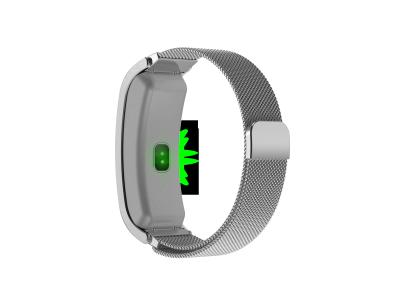 中国 1つの人間の特徴をもつ電子工学の練習装置のNFC M7のシリコーンの革紐のスマートな腕時計90MAH Earbuds 2 販売のため