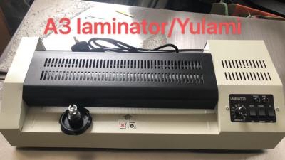 China Metal A4 pouch laminator  A3 pouch laminating machine A4 230C  A3 330C laminating laminator lamination machine for sale