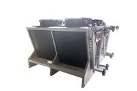 China V Type Dry Cooler Air Condenser For Datacentre Immersion Cooling System for sale