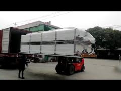 SUS Frame Air Dry Coolers Floating Coil For Injection Moulding Plant