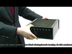 Finned Pipe Heat Exchanger Air Cooled With Stainless Steel Plate