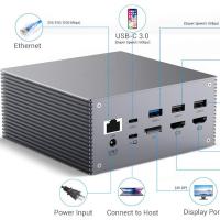 China Windows MacOS Macbook Pro Usb C Docking Station With Easy Plug And Play Integration for sale