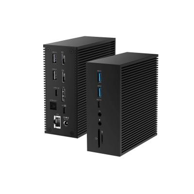 China DisplayLink Docking Station para Macbook Pro Dual Monitors M1/M2 Windows 15 em 1 USB C 3.0 Laptop à venda