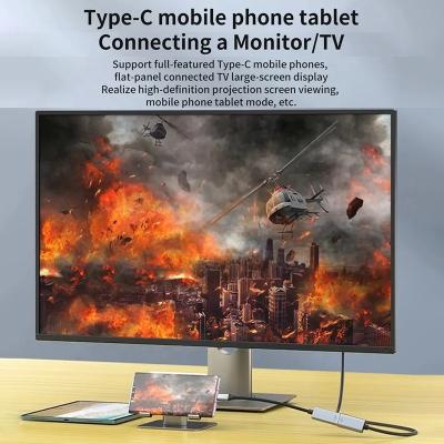 China PVC Jacket Male-Female USB C Type C to Displayport Display Adapter Cable for 8K 60Hz Video Audio for sale