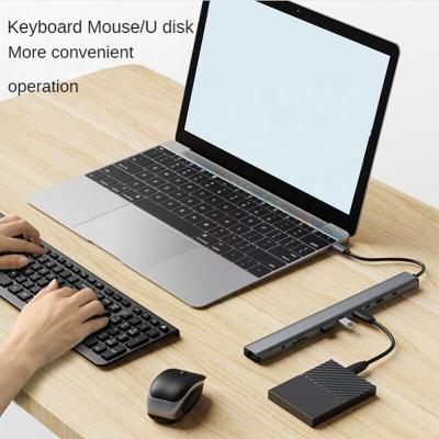 중국 USB 3.1 인터페이스 타입 10인1 타입 C 허브 고속 데이터 전송 및 충전 판매용