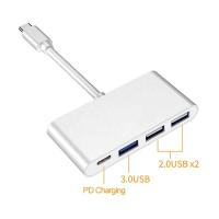 China USB 3.1 Interface 4-In-1 Type C Hub Multiple Adapter For Speed Data Transfer for sale