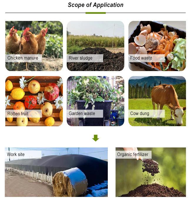 composting recycing cover machine