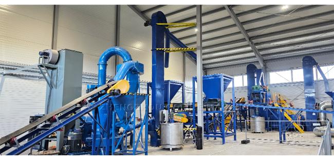 Compact NPK fertilizer granulation line overview