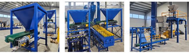 Finished fertilizer packaging process