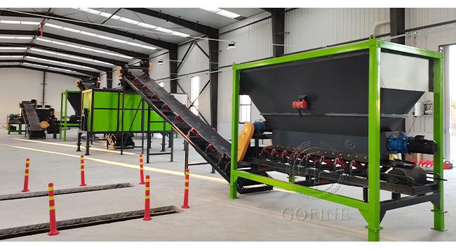 Organic Fertilizer Making Machine for MSW composting production line
