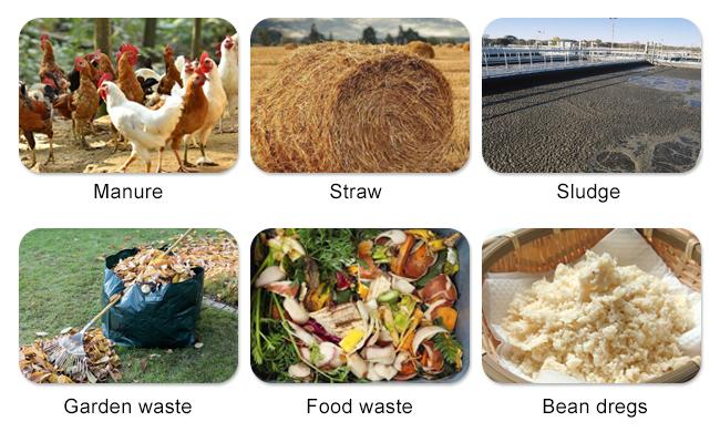 Close-up view of the composting equipment