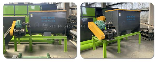 Automatic NPK Blender Equipment in operation