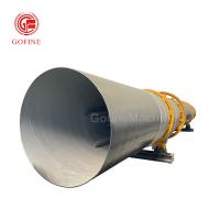China 1-2 TPH Rotary Drum Dryer for Organic Fertilizer Processing with 150-250°C Temperature Range for sale