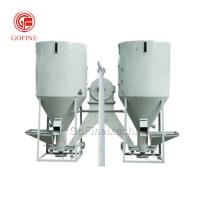 China Automatic Feed Grinder and Mixer Processing Machine 1.5-2.0 t/h Capacity with 1.5kw Power for Continuous Production for sale