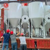 China Automatic Feed Grinder and Mixer Processing Machine 1.5-2.0 t/h Capacity with 1.5kw Power for Continuous Production for sale